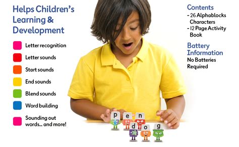 Alphablocks Alphabet Character Set 26 Letter Alphabet Toys For Phonics Games And Reading