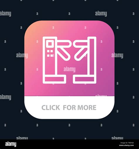 Access Control Turnstiles Underground Mobile App Button Android And