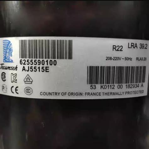 Tecumseh Compressor Tecumseh Refrigeration Tecumseh Scroll Compressor