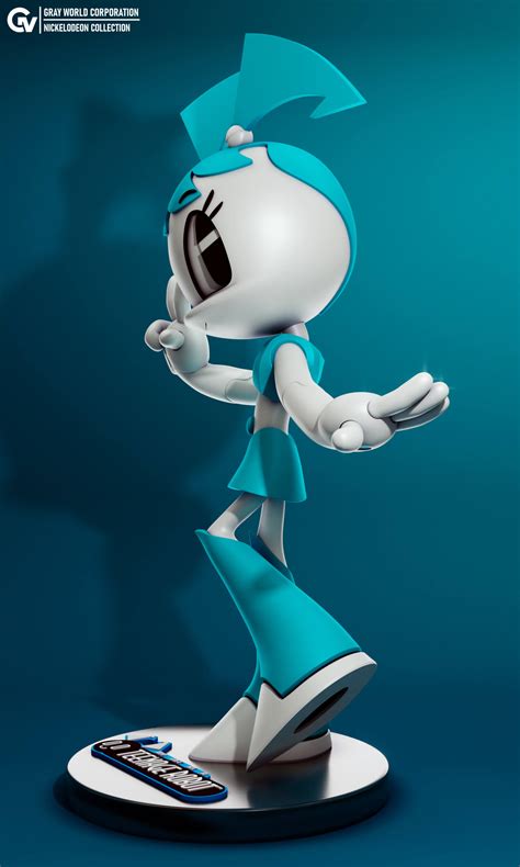 Jenny Wakeman My Life As A Teenage Robot 3d Model By Gray World