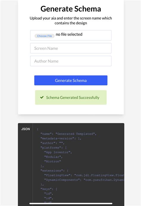 Dynamic Schema Not Working Please Help Me Discuss Kodular Community