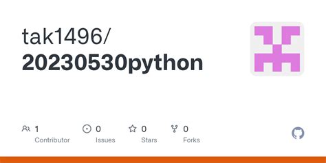 Github Tak149620230530python