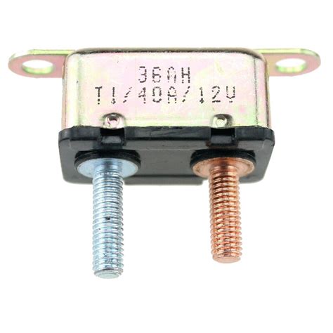 자동 퓨즈 리셋 회로 차단기 구리 스터드 볼트 스터드 타입 회로 차단기 12v 30a 40a 50a 선택 1 개