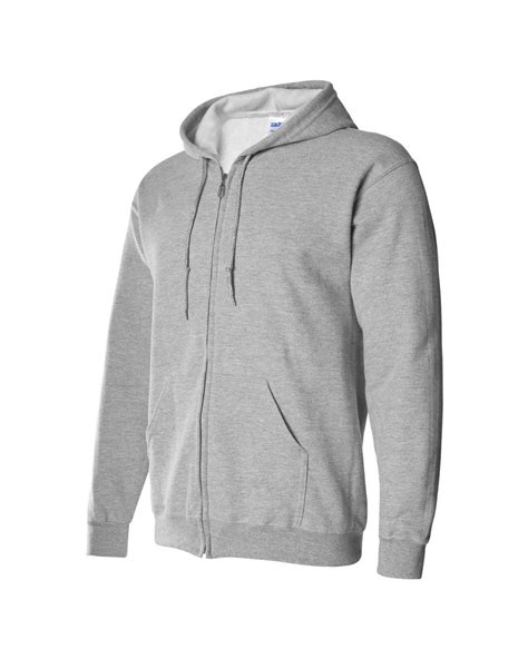 Gildan 18600 Heavy Blend Full Zip Hooded Sweatshirt