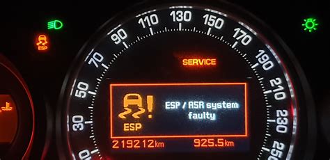 Anti rolbeck system fult ABS breking system faullt ESP ASR system fault parking Citroën