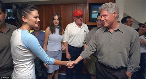 Donald Trump And Bill Clinton Picked In Old Photographs Daily Mail Online