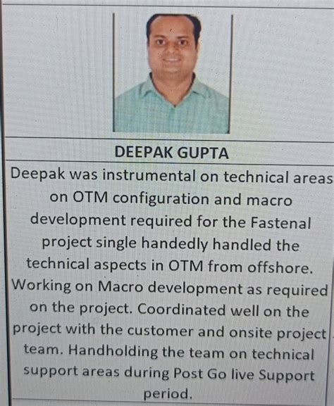 Deepak Kumar Gupta On Linkedin Thank Inspirage Thank Inspirage Management 23 Comments