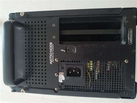 Akitio Node Egpu External Gpu Enclosure With Thunderbolt 3 Cable
