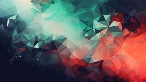 Polygons In Colorful Abstract Pattern Wallpapers Background Generated