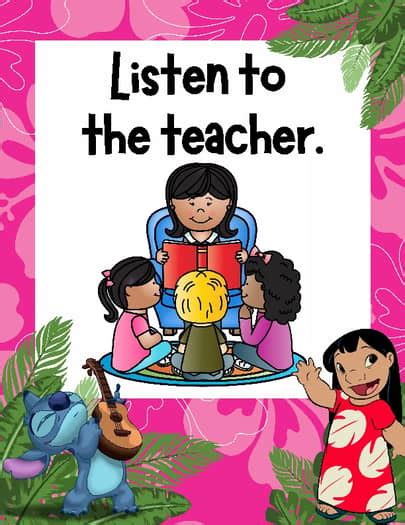 Stitch Classroom Rules By Jasmin Hernandez Tpt