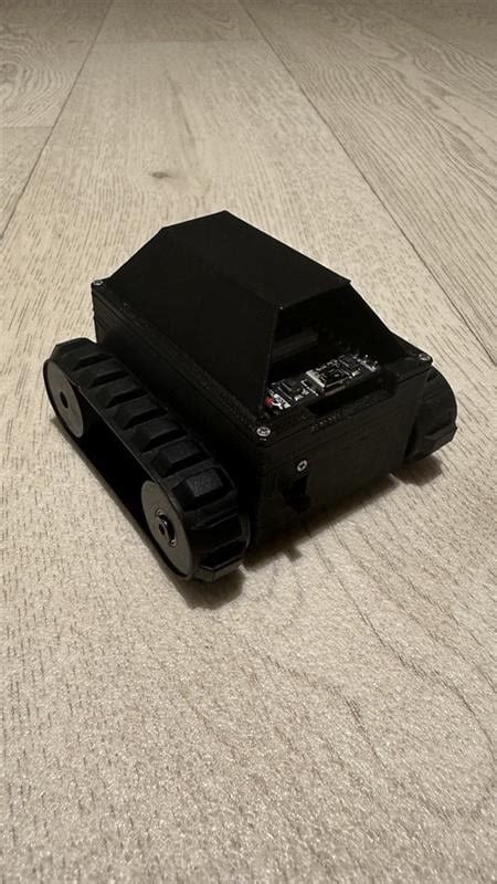 Mini Robot Esp32 Cam Machine Learning Php Controlled From Remote