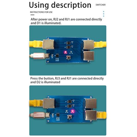 Imcbstt Gigabit Ethernet Port Switcher Internalexternal Network