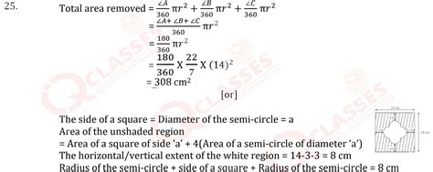 Q25 With Vertices A B And C Of Δabc As Centres Arcs Are Drawn With Radii 14 Cm And The Three