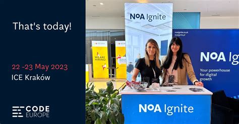 noa ignite poland on linkedin codeeurope conference noaignite noa absolventgroup