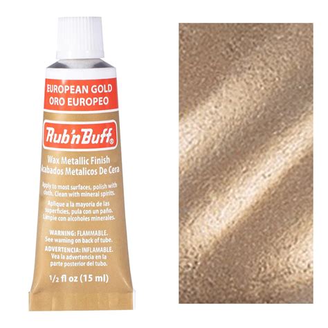 Departments Rub N Buff Metallic Finish 1 2oz European Gold
