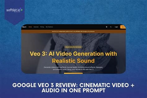 Google Veo 3 Review: Cinematic AI Video + Audio in One Prompt