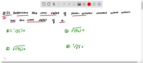 solved the rms value of any periodic triangular wave having the form