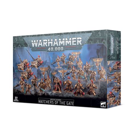 Wartchers Of The Gate Adeptus Custodes Battle Force Holiday 2022
