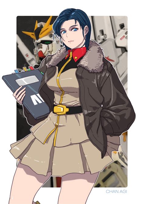 Nu Gundam And Chan Agi Gundam And More Drawn By Butcherboy Danbooru