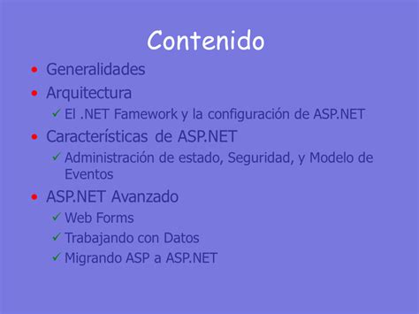 Introducción a ASP NET y Microsoft Framework