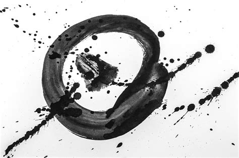 추상 브러쉬 스트로크 고 백서 배경에 페인트 많아요 창의적인 벽지 또는 디자인 예술 작품 흑백 색상에 대 한 수채화 텍스처