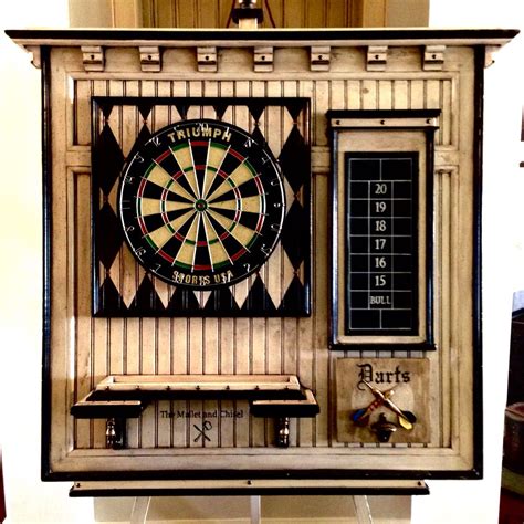 custom single dartboard dart board game room basement custom dart