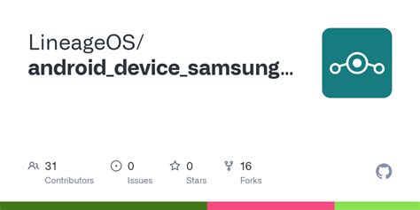 GitHub LineageOS Android Device Samsung Hltekor