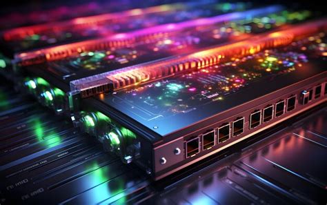 Premium Ai Image Internet Network Switch With Plugged Illustration