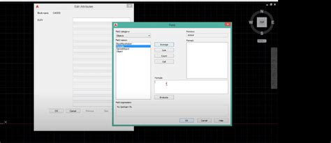 Can Autocad Web Make Dynamic Blocks Insert Field Using Formula