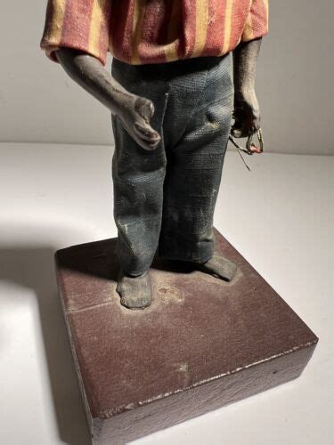 Antique Francisco Vargas Americana New Orleans Wax Doll Figure C 1880s