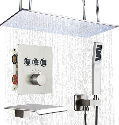 Shower System With Tub Spout Shower Faucets Sets Complete Shower Combo