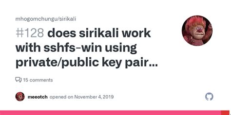 Does Sirikali Work With Sshfs Win Using Private Public Key Pair Auth Or Other More Secure