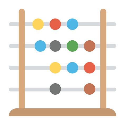 A Calculating Mathematical Frame Abacus 27193797 Vector Art At Vecteezy