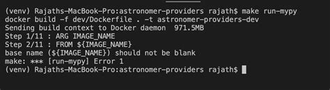 Make Run Mypy Not Taking Image Name Issue Astronomer Astronomer Providers GitHub