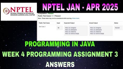 Nptel Programming In Java Week 4 Programming Assignment 3 Answer Nptel Java Week 4 Assignment