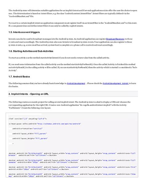 Using Intents In Android Pdf
