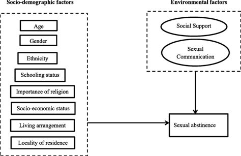 Conceptual Framework Of The Predictors Of Youth Sexual Abstinence In