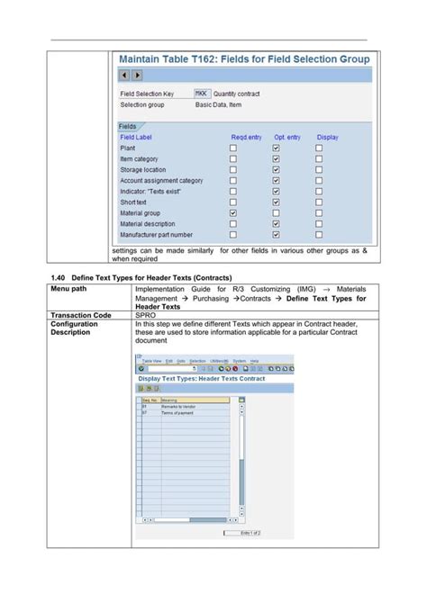 Sap Mm Configuration Step By Step Guide Phpapp DOC Desktop Publishing