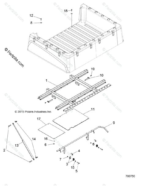 2017 Polaris Ranger 570 Crew Parts Diagram