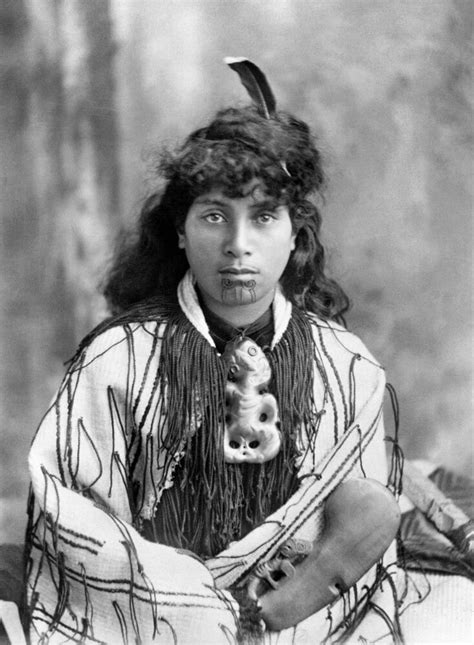 Buy New Zealand Maori Woman Na Portrait Of A Maori Woman From