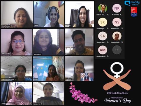 mobily infotech india pvt ltd on linkedin breakthebias womensday