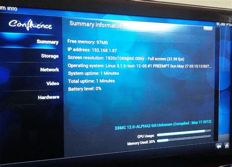 raspberry pi first impressions and raspbmc sticky bits powered by