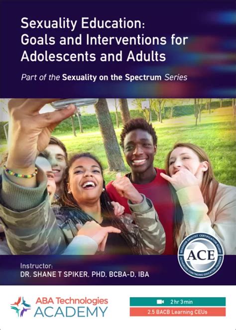 Sexuality On The Spectrum Series Aba Technologies