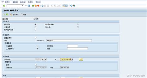 sap abap 翻译文本传输slxt sap slxt csdn博客