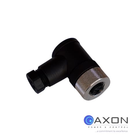 Ifm M12 Angled Wirable Socket Axon Power And Control