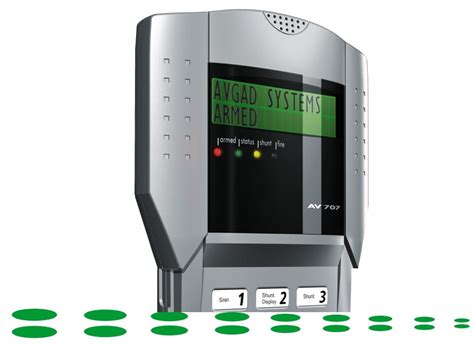 LCD Alarm Keypad AV Alarm Security Systems By Av Gad