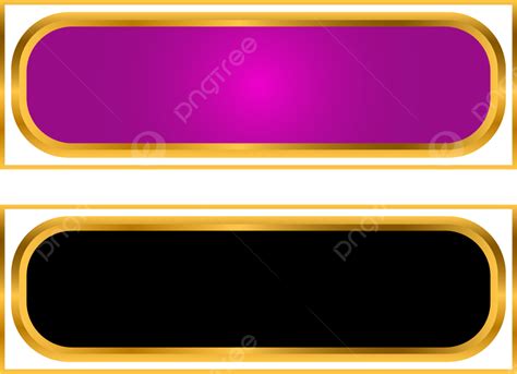 럭셔리 황금 아랍어 이슬람 배너 패턴 제목 프레임 텍스트 상자 세트 투명 배경 클립 아트 벡터 디자인 이슬람 배너 텍스트 상자 배너 Png 일러스트 및 벡터 에 대한