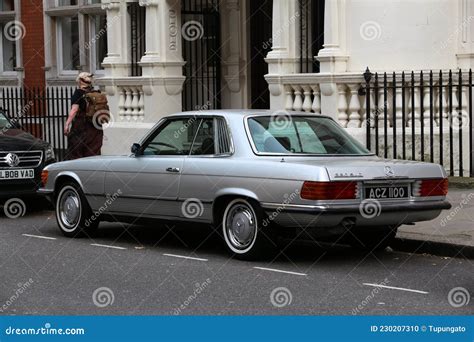 Classic Mercedes Benz Oldtimer Editorial Photo