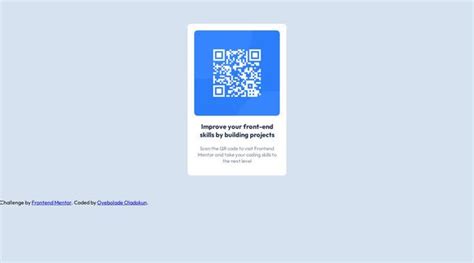 Frontend Mentor Qr Component Using Html And Css Coding Challenge Solution