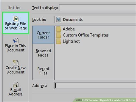 4 Ways To Insert Hyperlinks In Microsoft Excel Wikihow